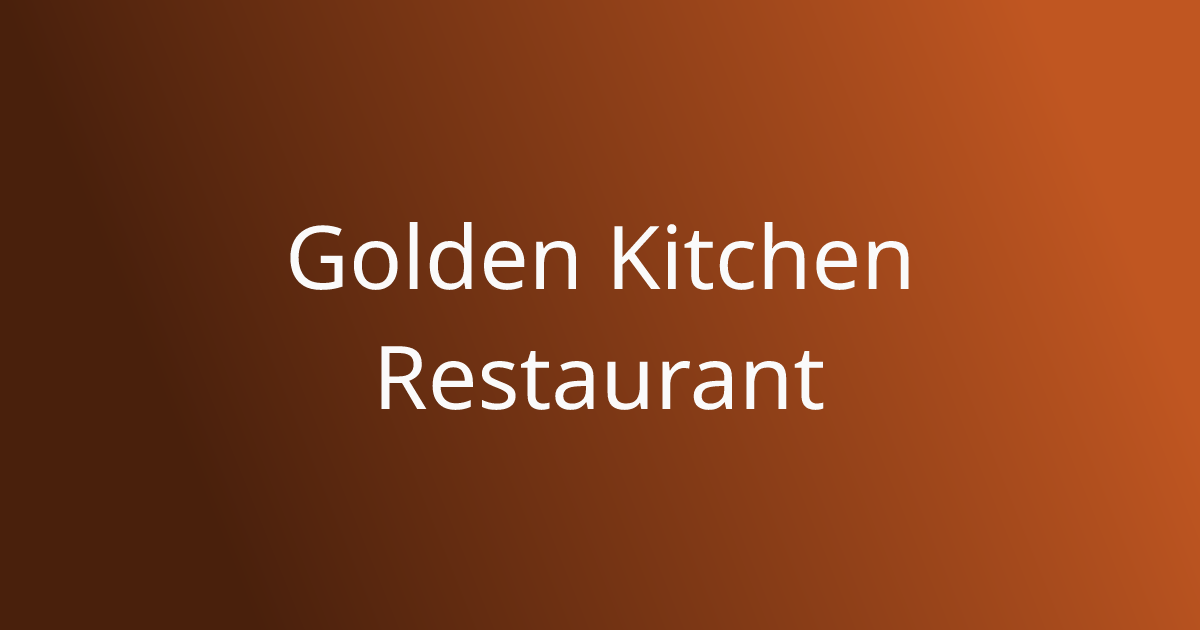 Order Authentic Chinese Online | Golden Kitchen Restaurant - Pickup or ...